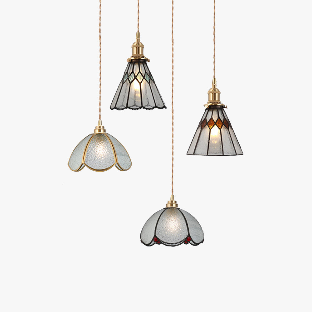 Hailie Vintage Suspension Verre Chambre/Salon/Restaurant